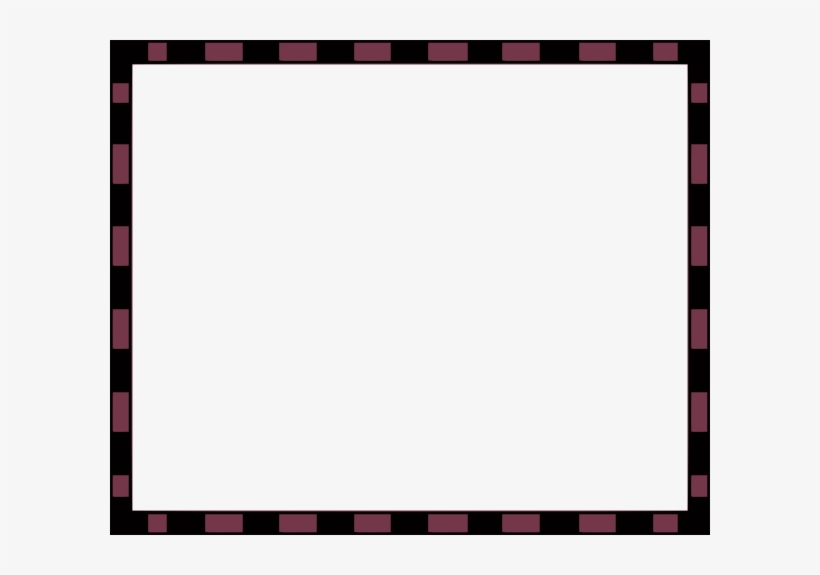 Rectangular Clipart Thin Border - Black Borders - 600x495 PNG Download ...