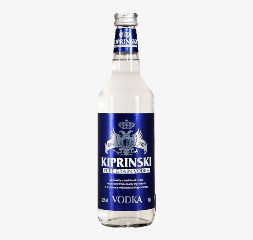 Bardinet Kiprinsky Vodka 70cl - Vodka Kiprinski - 350x700 PNG Download ...