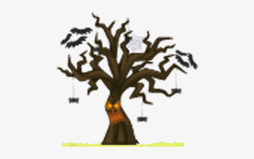 Halloween Tree - 481x445 PNG Download - PNGkit