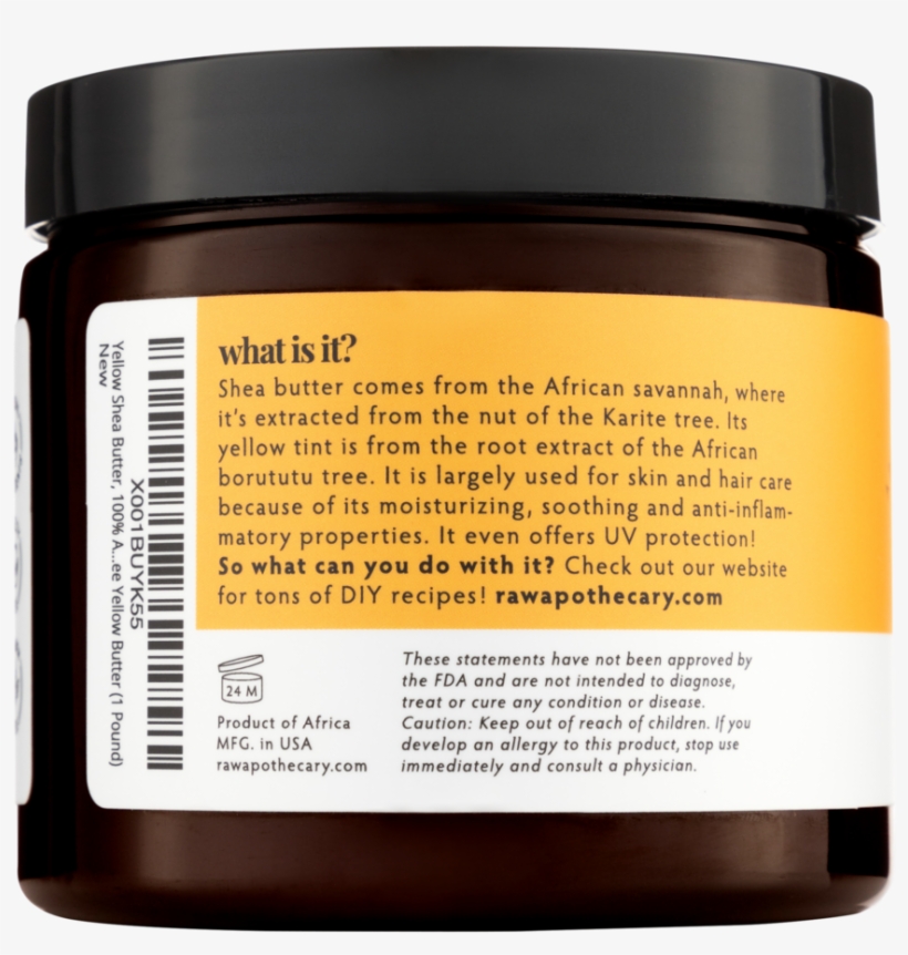 Download Transparent Yellow Shea Butter - PNGkit