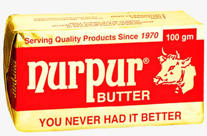 Nurpur Butter 100 Gm - Nurpur Butter 200g - 1000x1000 PNG Download - PNGkit
