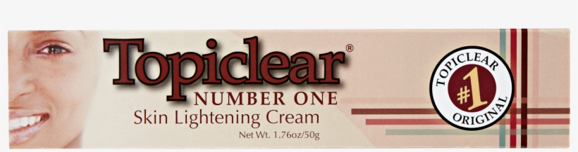 Sbs-426001 - Topiclear Number One Skin Lightening Cream - 1500x1500 PNG ...