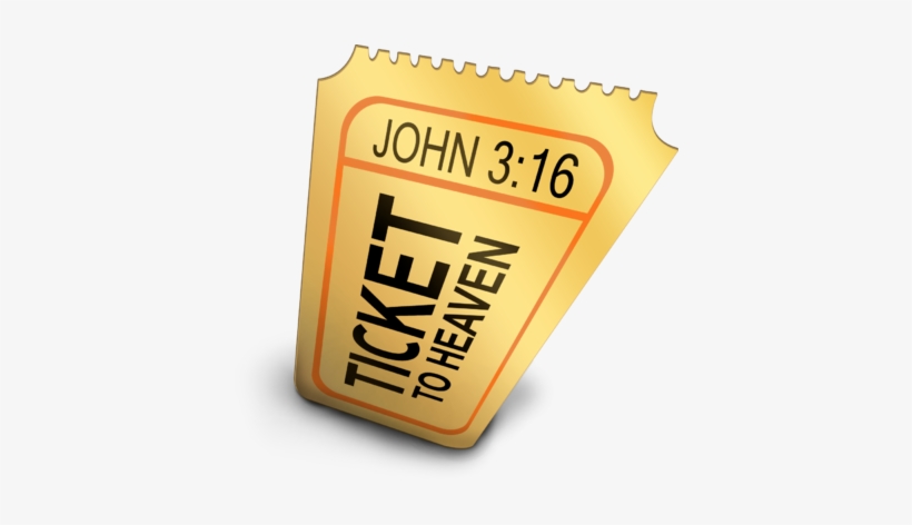 Ticket To Heaven - Ticket To Heaven Clipart - 400x392 PNG Download - PNGkit