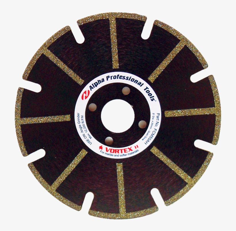 Alpha Fcm50ah Vortex Blade 5" For Marble - 750x750 PNG Download - PNGkit