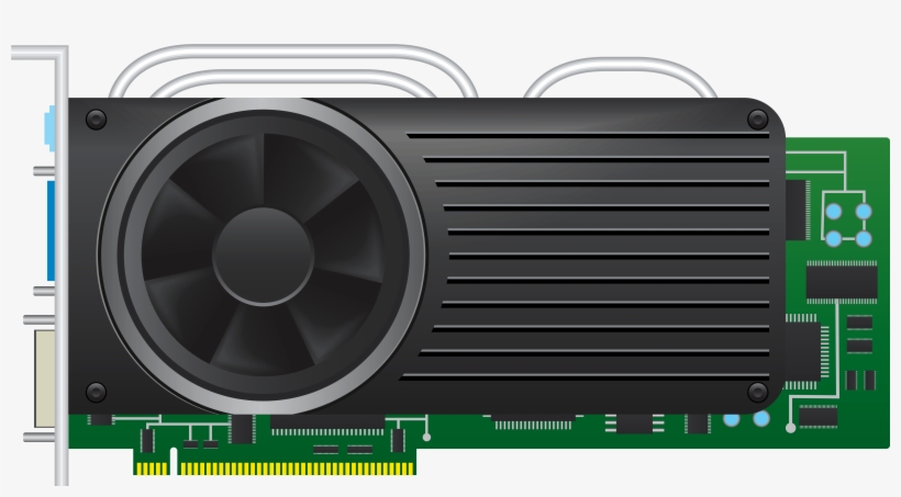 Standard Computer Videocard Png Clipart - Electronics - 6134x3093 PNG ...