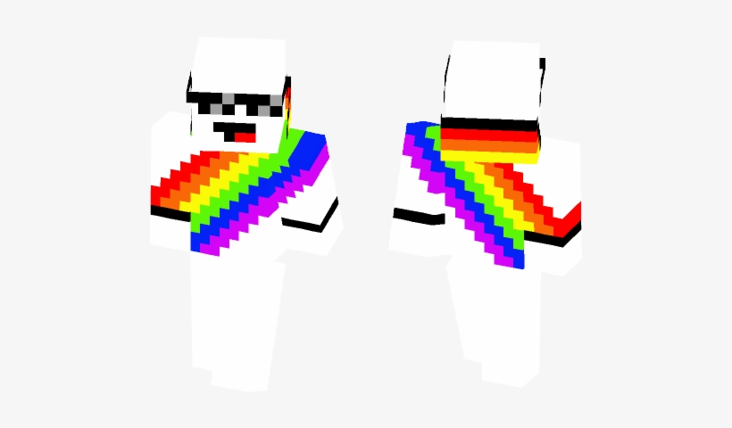 Rainbow Hoodie - Minecraft - 584x497 PNG Download - PNGkit