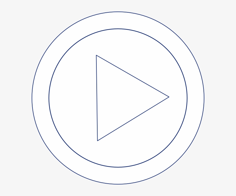 White Play Icon Png Image Free Library - Circle - 600x600 PNG Download ...