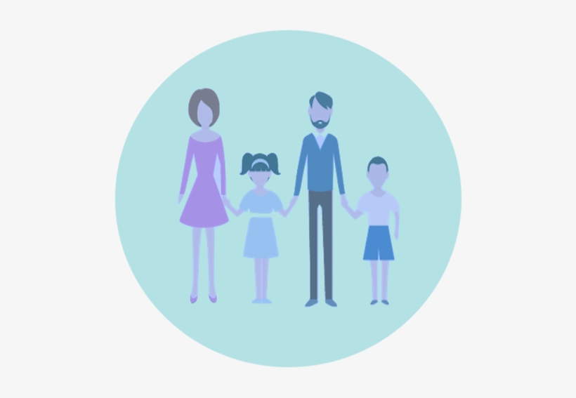 Family Icon Circle Final - Vector Graphics - 500x487 PNG Download - PNGkit