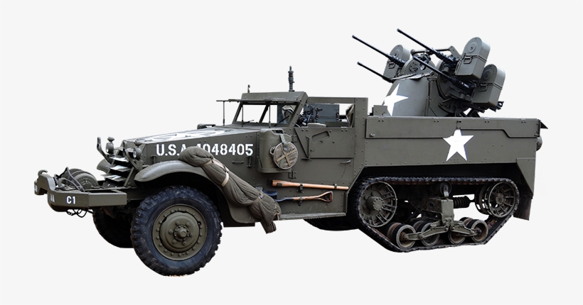 Half Track M16 - Half-track - 723x350 PNG Download - PNGkit