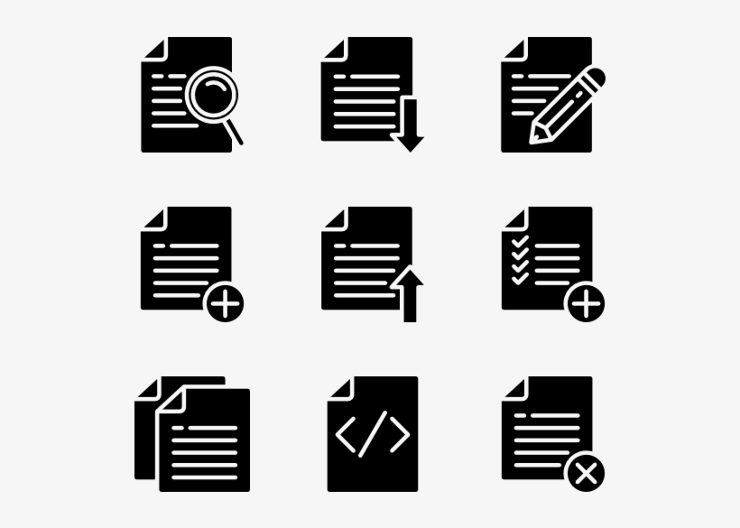 File - Icon - 600x564 PNG Download - PNGkit