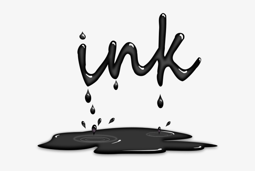 Ink Drip Png Images 600 X - Paint Dripping Into Puddle - 600x470 PNG ...