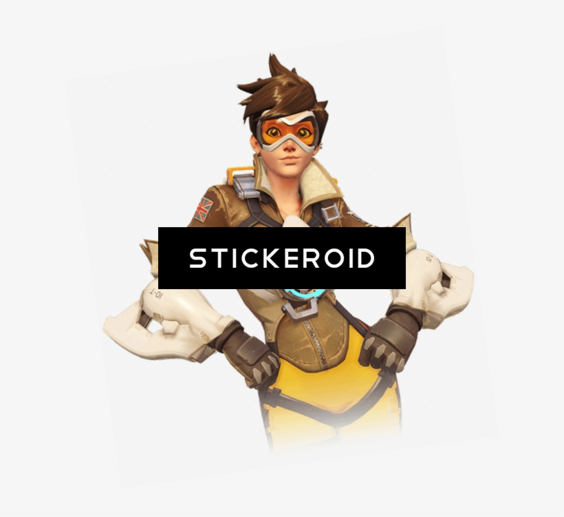 Overwatch Tracer - Overwatch Sonic The Hedgehog - 632x671 PNG Download ...