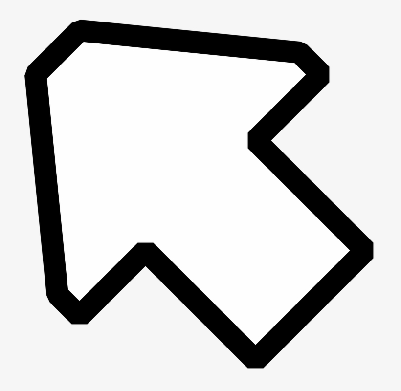 Top Left Empty Arrow Clipart Png For Web - 600x600 PNG Download - PNGkit