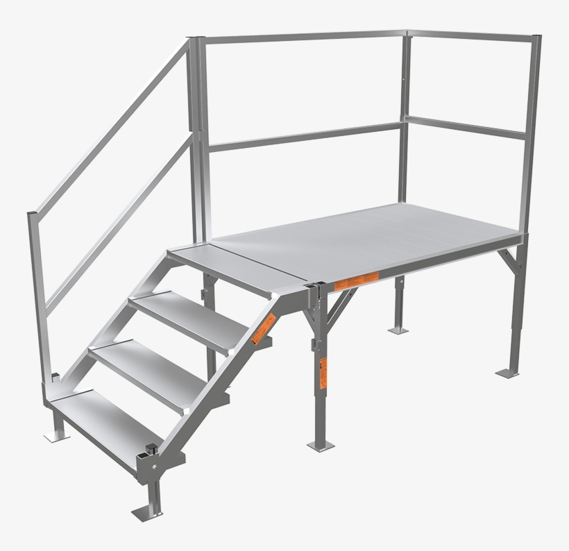 Fortress® Osha Stair System - Aluminum Temporary Stair - 800x800 PNG ...