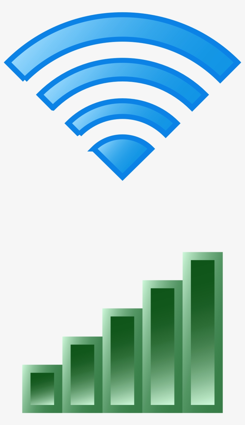 Wifi Icon Clipart - Transparent Wifi Bars - 796x1339 PNG Download - PNGkit