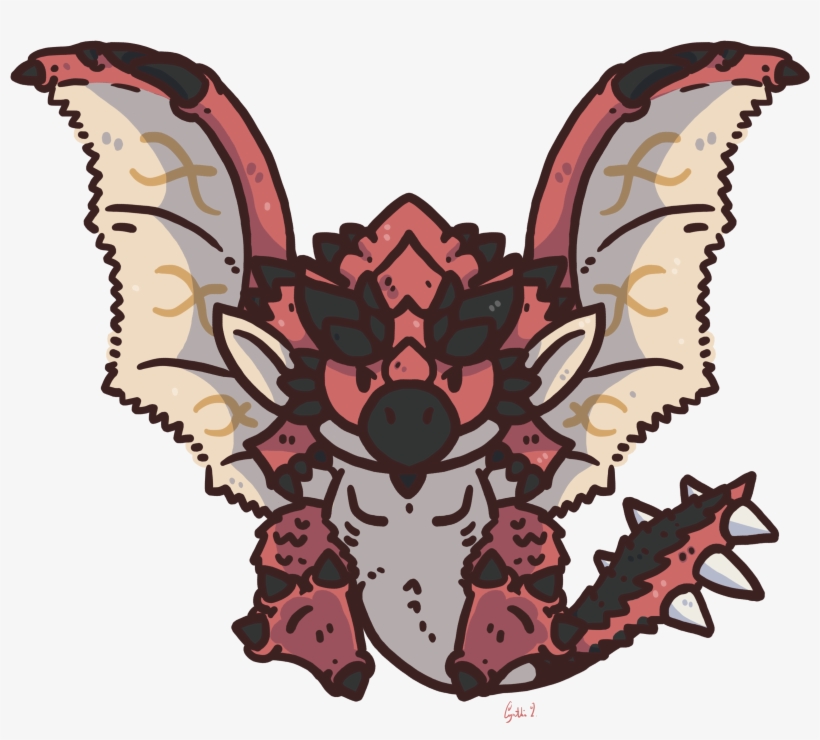 Rathalos In Monster Hunter Games - Monster Hunter - 3920x3478 PNG ...