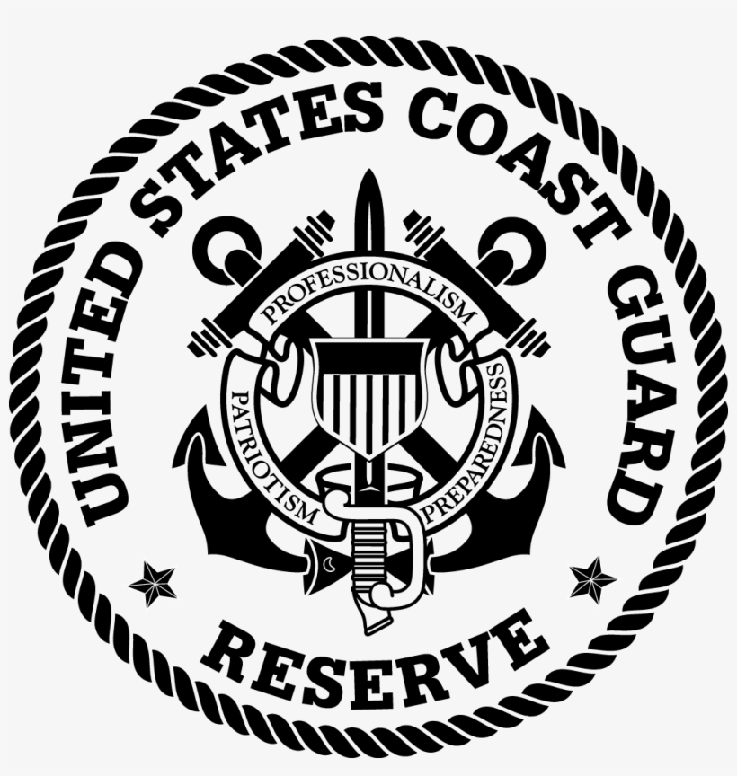 Jpg - Coast Guard Reserve Logo - 1031x1037 PNG Download - PNGkit
