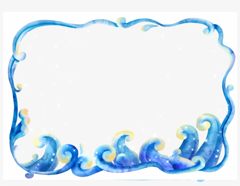 Ocean Wave Border