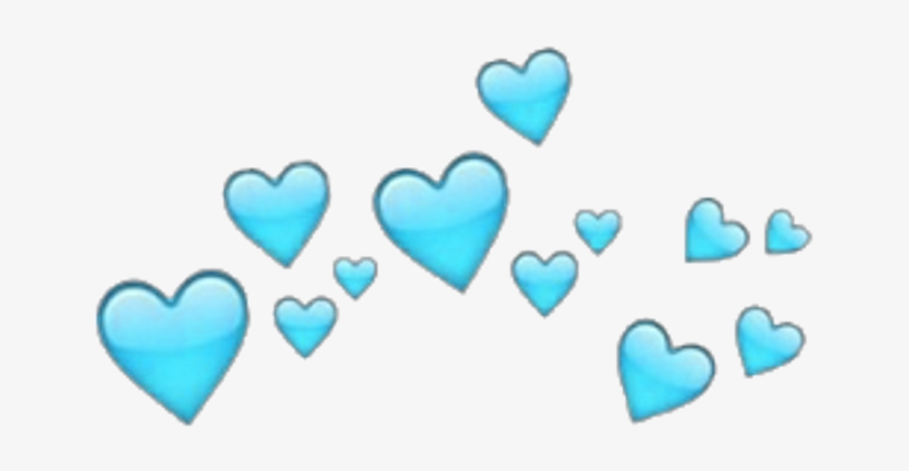 Blue Crown Tumblr Hearts Hearts - Transparent Png For Edits - 1024x1024 ...