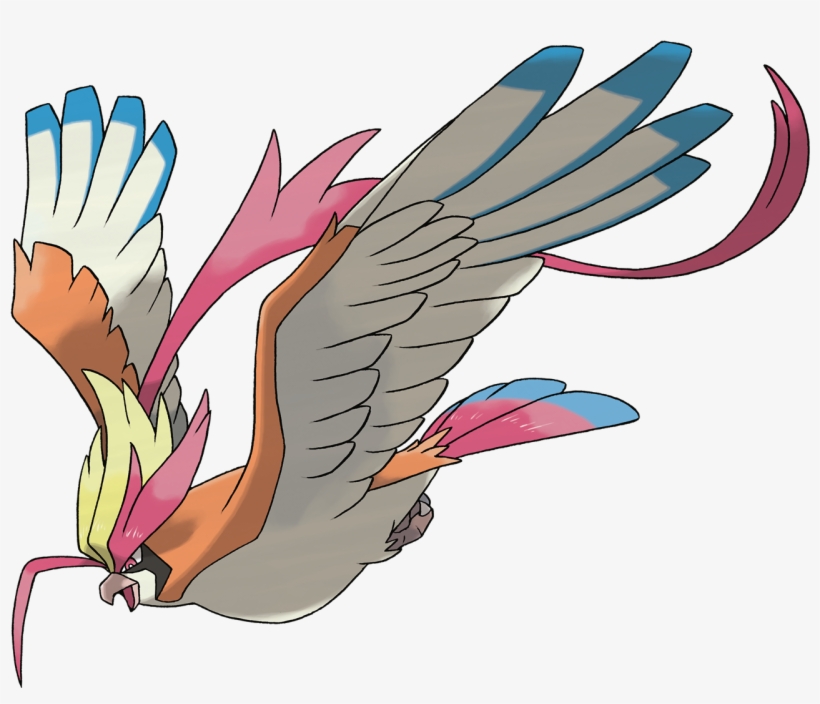 Official Art Of Mega Pidgeot - Pokemon Mega Pidgeot - 1280x1280 PNG ...