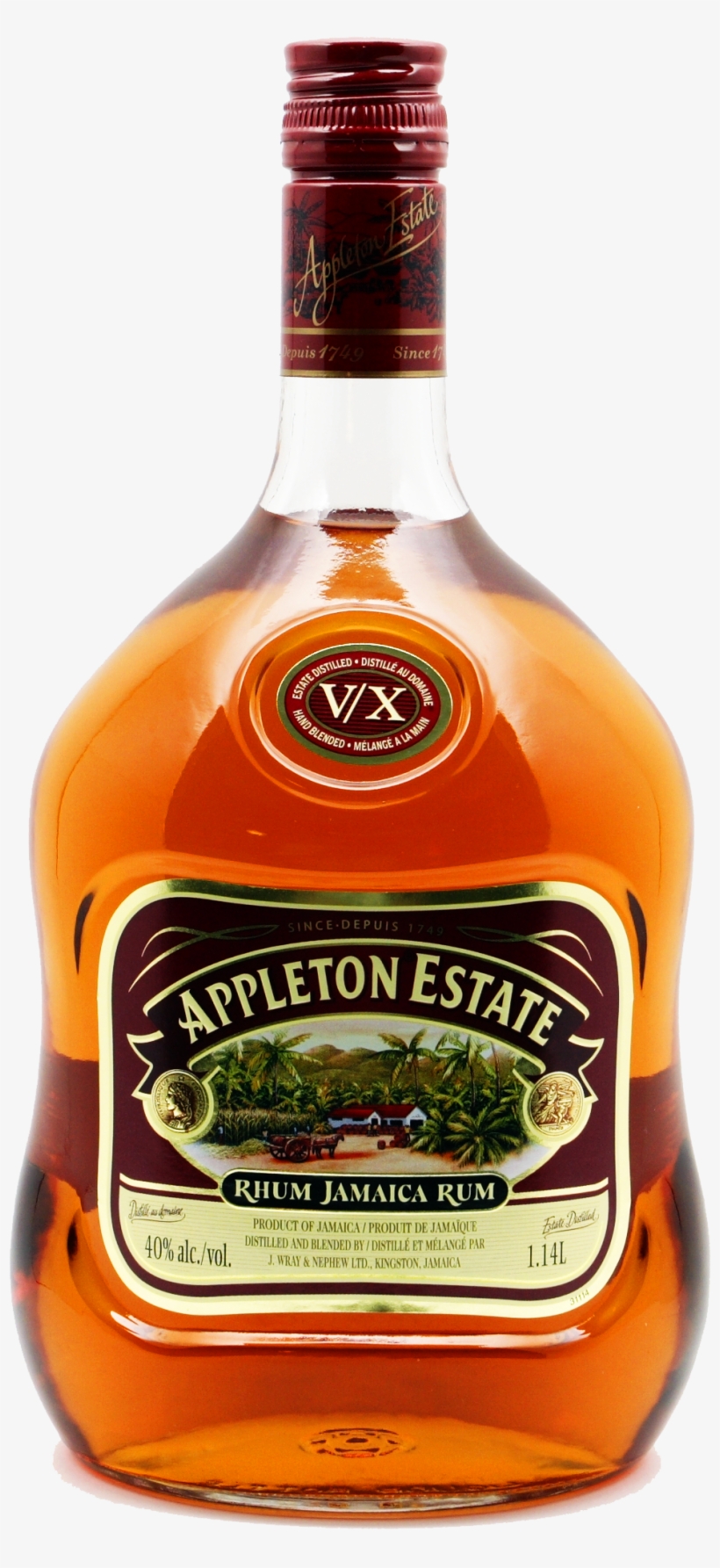 Appleton Estate V-x Bottle - Appleton Estate - 1500x2300 PNG Download ...