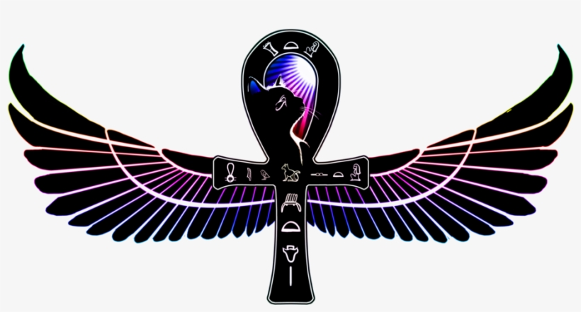 More Like Skull Ankh By Lingerlais - Egypt Wings - 1024x614 PNG ...