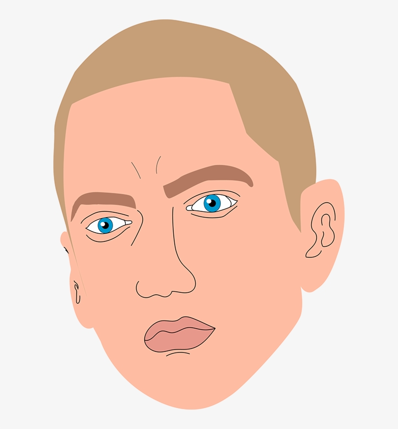 Download Transparent Eminem Cartoon Sticker - Illustration - PNGkit