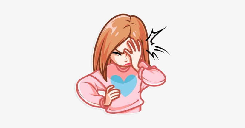 Download Transparent Facepalm Побошке Треснуть Фейспалм - Sticker - PNGkit
