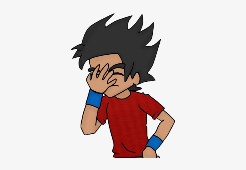 Facepalm Simon Render By Imparajuan22 - Cartoon - 400x493 PNG Download ...
