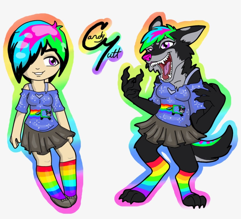 Thecandymutt Human And Werewolf - Cartoon - 1200x1000 PNG Download - PNGkit