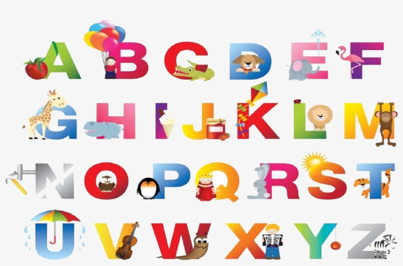 Download Transparent Alphabet A To Z Png Transparent Background - Kids ...