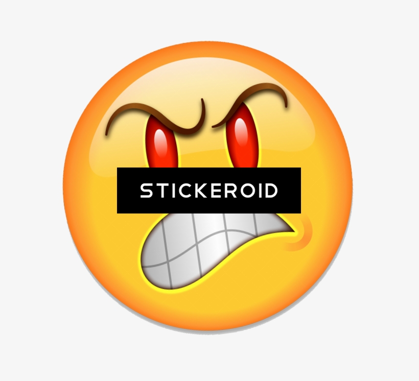 Angry Emoji - Racka Racka Vs Scarce - 665x666 PNG Download - PNGkit