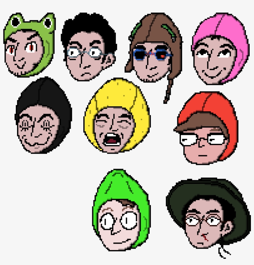 Filthy Frank Stickers - Cartoon - 1200x1200 PNG Download - PNGkit