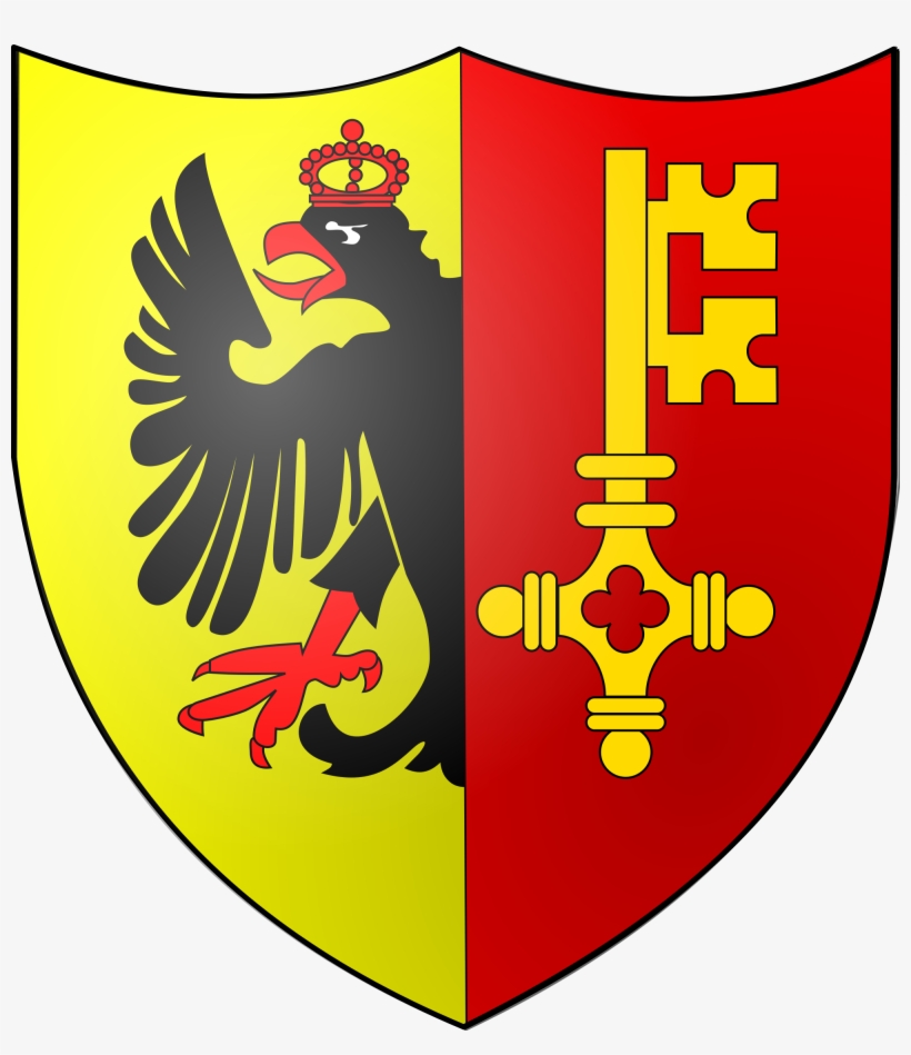 Geneva Coat Of Arms - Canton Of Geneva Flag - 2000x2218 PNG Download ...