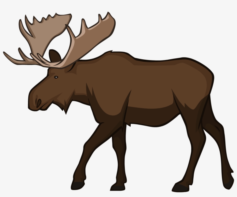 Transparent Background Moose Clipart - 1503x1191 PNG Download - PNGkit