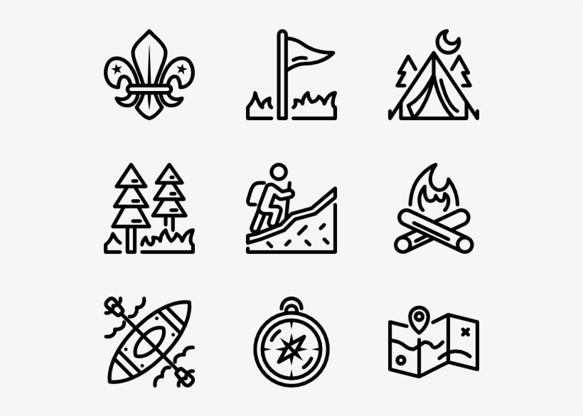 Scout - Hand Drawn Icons Png - 600x564 PNG Download - PNGkit