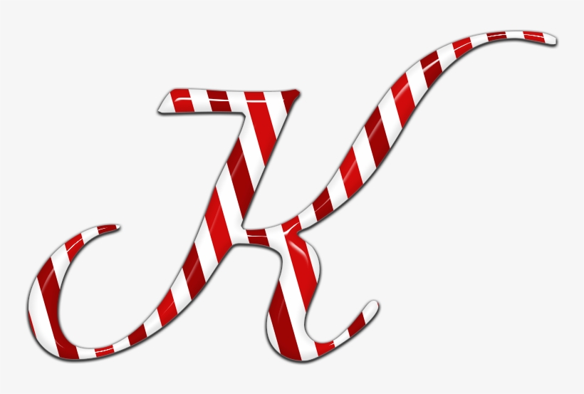 Alphabet K Letter Candne Candy 1488199 - Letter - 2000x2000 PNG ...