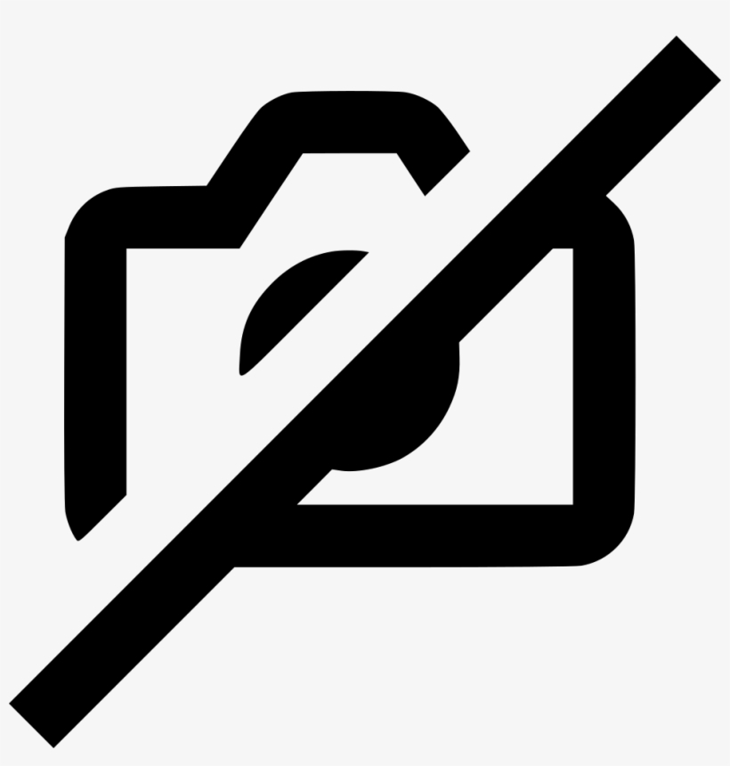 Sign No Photo Comments - Icon - 980x980 PNG Download - PNGkit