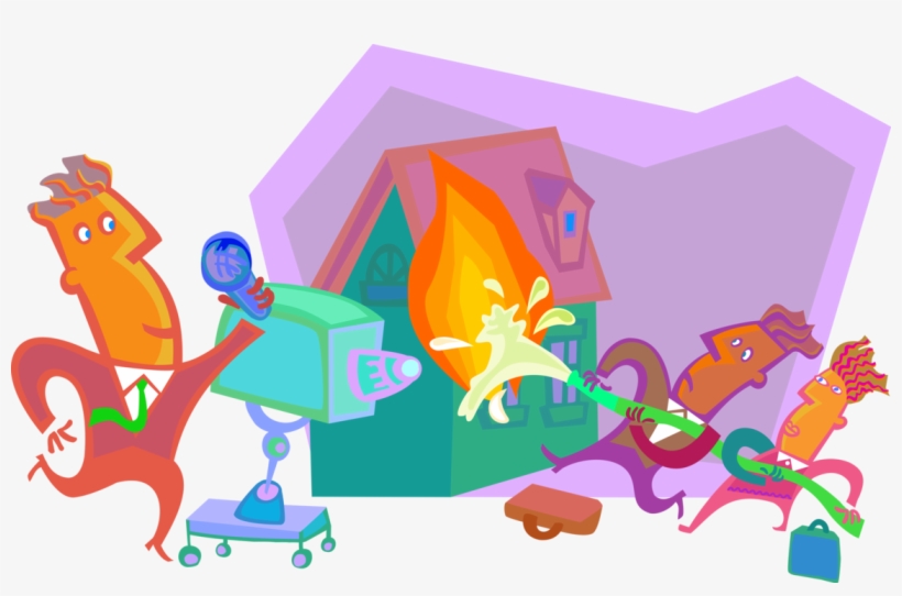 Vector Illustration Of Local News Reporter Reports - Cartoon - 1142x700 ...