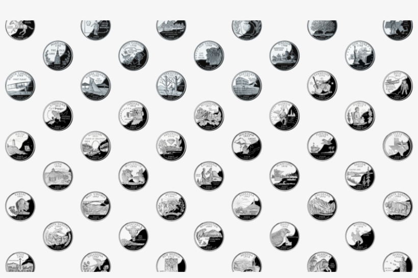 Download Transparent 50 State Quarters - PNGkit
