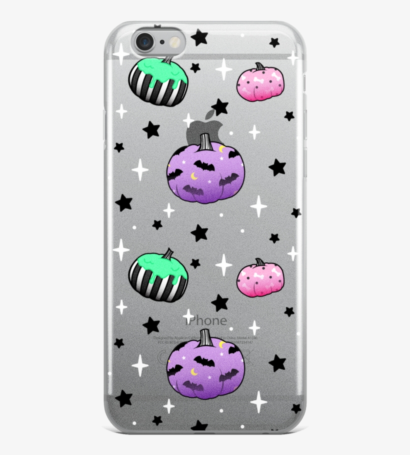 Pastel Goth Pumpkins Iphone Case - Mobile Phone Case - 1000x1000 PNG ...