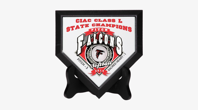 Player Mini Home Plate - Atlanta Falcons - 450x450 PNG Download - PNGkit