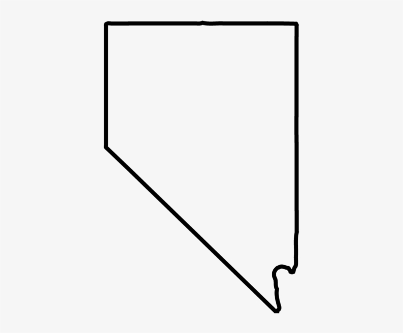 Nevada Outline Rubber Stamp - Red - 600x600 PNG Download - PNGkit
