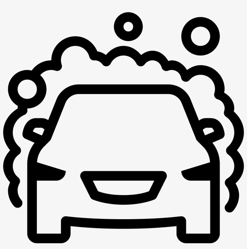 Car Wash Png Black And White Transparent Car Wash Black - Car Wash Icon ...