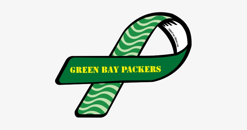 Green Bay Packers - Leukemia And Lymphoma Ribbon - 455x350 PNG Download ...