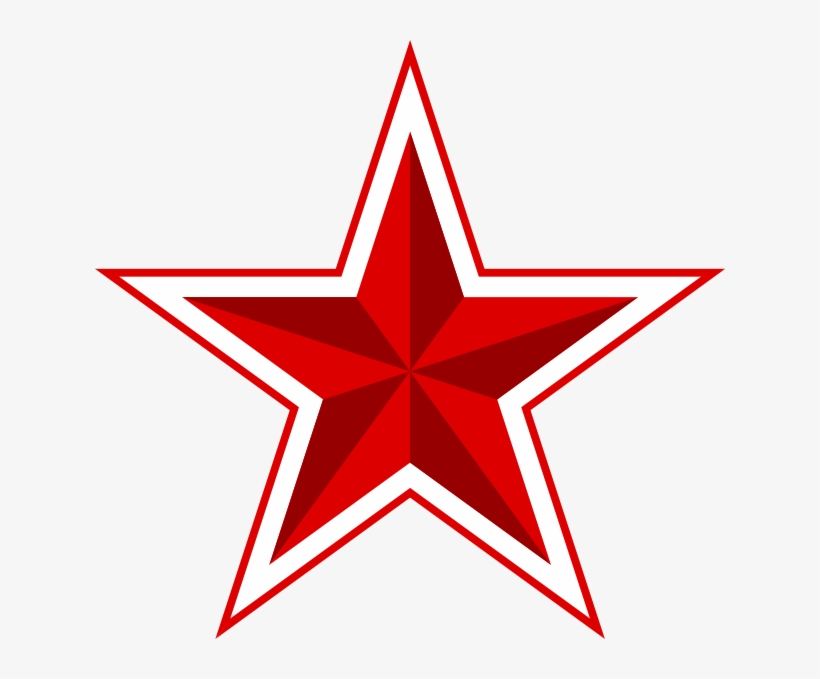 Red Star Transparent Background - 630x599 PNG Download - PNGkit