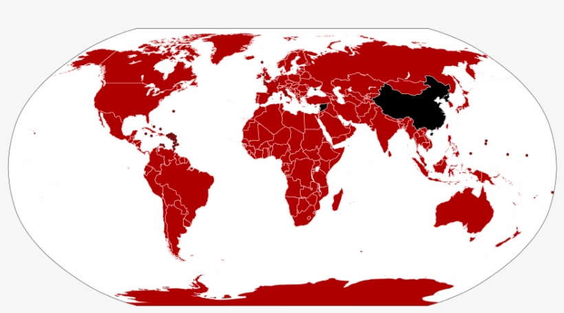 Download Transparent The Countries In Red Have Netflix So This Is Where ...