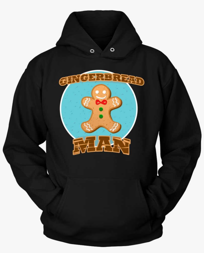 Download Transparent Gingerbread Man Christmas Hoodie Gift - Goku Ultra ...