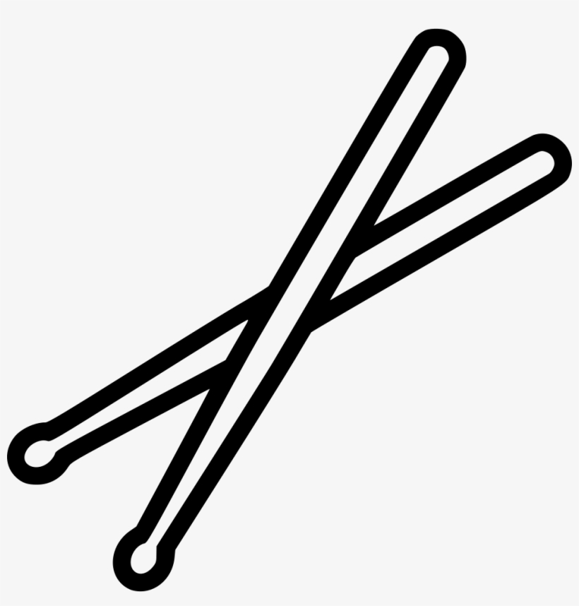 Download Transparent Drumsticks - - White Drum Sticks Png - PNGkit