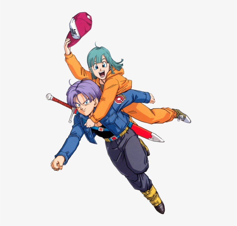 Trunks Y Bulma - 564x720 PNG Download - PNGkit